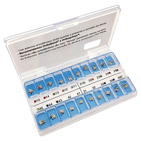 Bráquete de Aço Roth Standard 9° 022 Kit 20 un 1 caso 10.10.971 ...
